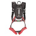 Msa Safety Full Body Harness, Vest Style, M, Nylon, Red 10176309 | Zoro