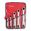 Proto Ratcheting Wrench Set, Double Box End J1190A | Zoro