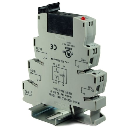 Automation Systems Interconnect Terminal Block Relay, DIN Rail Mount ...