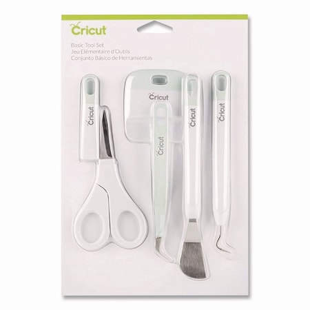 Cricut Basic Tool Set, 5 Tools, Gray 2006695 | Zoro