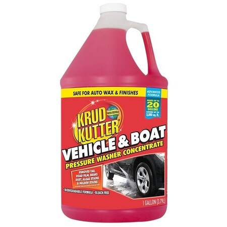 Rust-Oleum Krud Kutter Advanced Formula Vehicle and Boat Pressure Washer Concentrate, Liquid, 1 ...