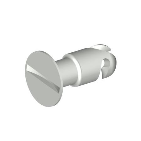 Southco DZUS Quarter-Turn Stud, Size 4, Slotted Flush D4-FJ4-55SSNA | Zoro
