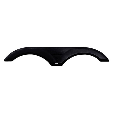 Icon Tandem Axle Fender Skirt FS2322 - Black 12322 | Zoro