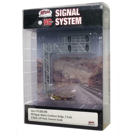 Atlas Model Railroad HO Scale Signal Modern Cantilever Bridge ...