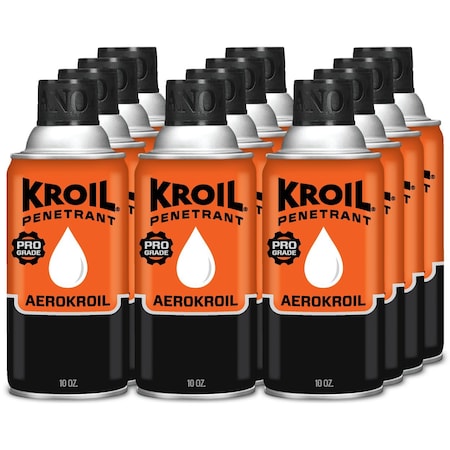 Kroil 10 Oz. Penetrant Original aka AeroKroil, Penetrating Oil Aerosol ...