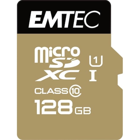 Emtec 128 GB Gold Plus Class 10 Micro SDXC Memory Card ECMSDM128GXC10GP ...