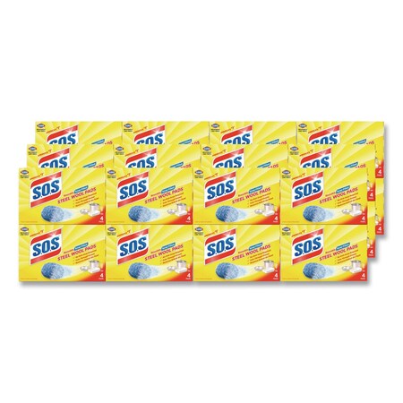Pine Sol Steel Wool Soap Pads, Steel, 96 PK 98041 | Zoro