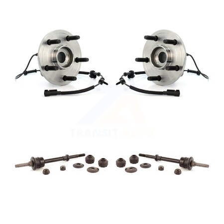 Transit Auto Front Hub Bearing Assembly Link Kit For 2009 Dodge Ram ...