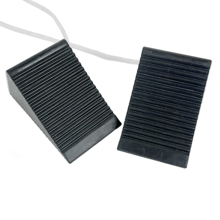 Blubird Blubird 2-Pk. of Compact Wheel Chocks BBRWC07 | Zoro