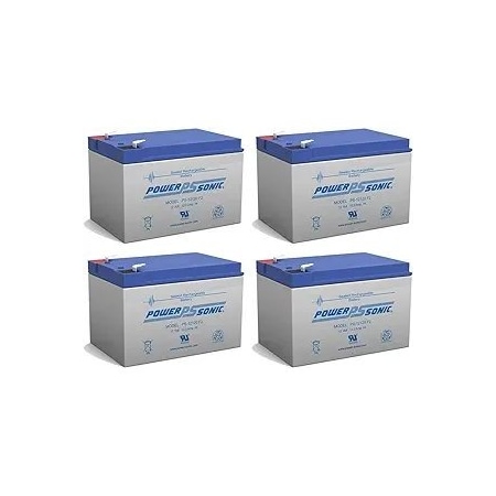 Power-Sonic PS-12120F2 12V 12Ah AGM Battery, 4PK PS-12120 F2 | Zoro