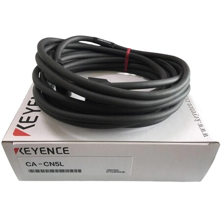 Keyence Intuitive L-Shaped Connector Camera Cable, 5 M Length CA-CN5L ...