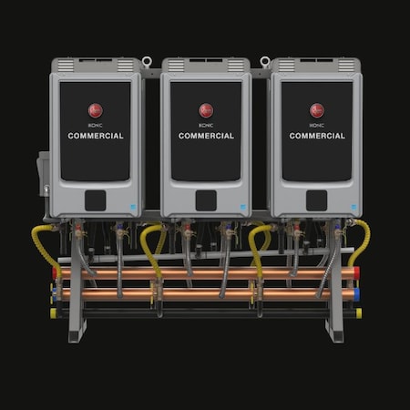 Rheem Exterior Free Standing Rack System, NG RTRS-FS630XLN | Zoro