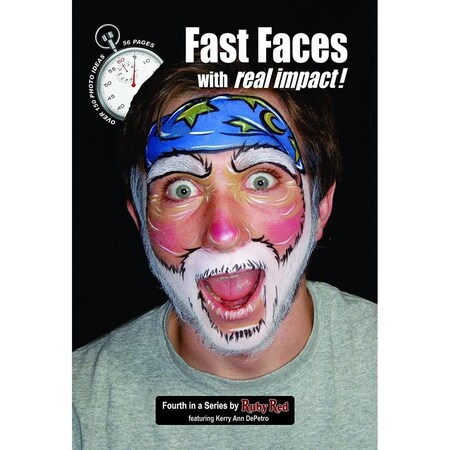 Ruby Red Paints Fast Faces with Real Impact Face Painting Book BOOFAST ...