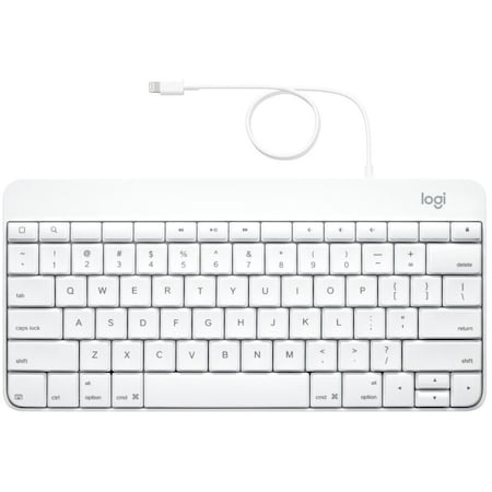 Logitech Logitech Keyboard - Cable Connectivity - Lightning Interface ...