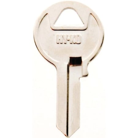 Hy-Ko Products Hy-Ko Key Blank, Brass, Nickel, For: Master Cabinet ...