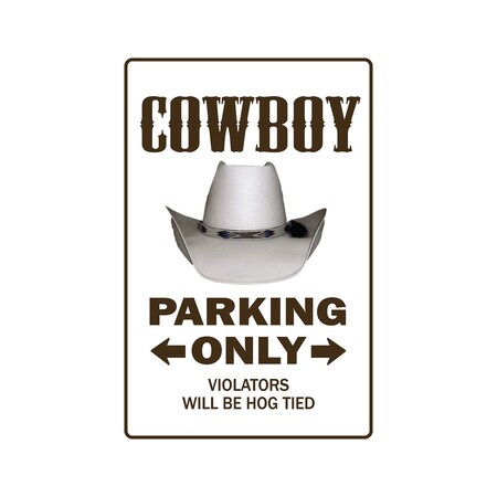 Signmission Cowboy, 5 Inch X 7 Inch, Decal D-5-W-Cowboy | Zoro