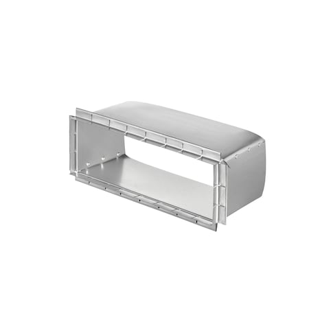 Gaf Master Flow 3-1/4 in. x 10 in. Rectangular Stack Duct Starting Collar SCF3.25X10 | Zoro