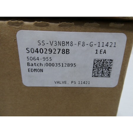 Swagelok ISOLATION DOUBLE BLOCK AND BLEED VALVE PNEUMATIC VALVE ...