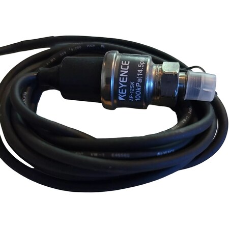 Keyence Digital Pressure Sensor Head, Positive-Pressure Type, 100 kPa ...