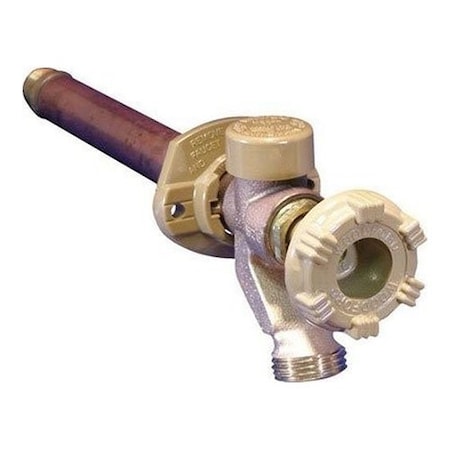 Woodford Mfg Model 17 Wall Faucet Wirsbo Inlet 10 Inch Metal Handle 17W-10-MH | Zoro