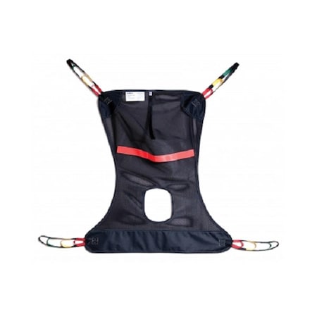 Gf Health Products Full-Body Mesh Commode Sling, Red - Medium FMC114 | Zoro