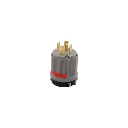 Eaton Locking Plug, Non-NEMA, 20 A, 120/208V AC, Three Phase, 4 Pole ...