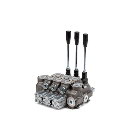Hydro Custom BSV-3 13 GPM Section Control Valve Assembly - 3 Spool ...