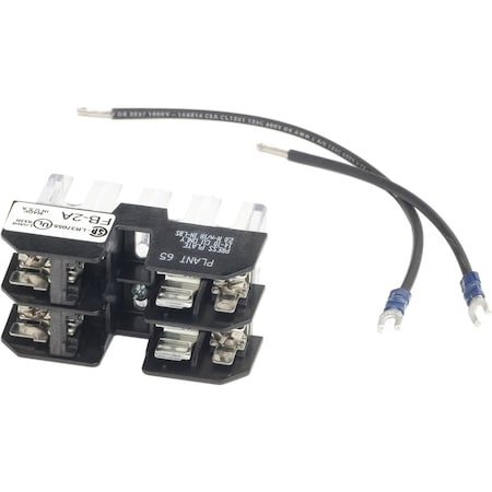 Square D Fuse Block, 9070 Series, Midget UL Class, 2 Poles 9070FB2A | Zoro