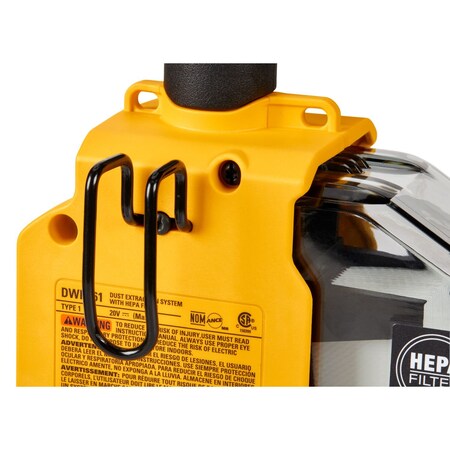 Dewalt 20V MAX* Brushless Universal Dust Extractor (Tool Only) DWH161B ...