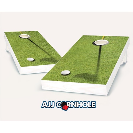 Mkf Collection By Mia K. Farrow AJJCornhole Golf Theme Cornhole Set ...