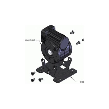 Bodine Electric Model, Motor Accessories, Base Mount Kit for 5L/H ...