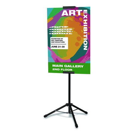 Excello Blank Floor Sign Stand, Holds Posters Up to 77in, 26in to 86in ...