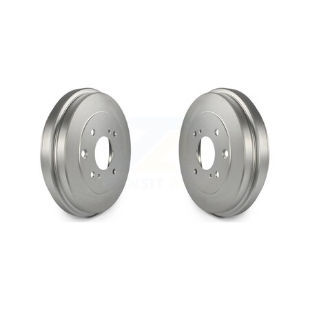 Genius Rear Coated Brake Drums Pair For Nissan Sentra Versa Cube KG ...