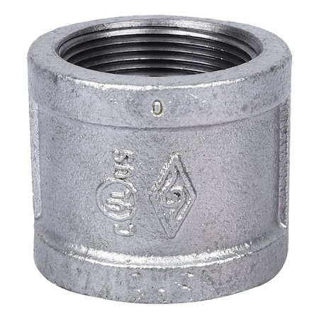 Prosource Exclusively Orgill Pipe Coupling, 112 in, Threaded, Malleable ...