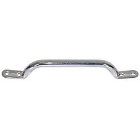Backseat 0.5 x 13.35 in. Solid Alumium Round Grab Handle, Chrome-Plated ...