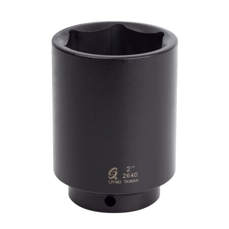 Sunex 1/2 in Drive 2 in Deep Impact Socket 264D | Zoro