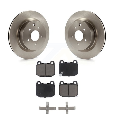 Transit Auto Rear Disc Brake Rotor And Ceramic Pad Kit For Nissan 350Z ...
