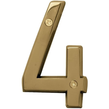 Hy-Ko Prestige Series House Number, Character: 4, 4 in H Character ...