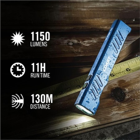 Coast Products Slayer Pro 1150 Lumens Rechargeable Led Beamsaver Usb-C ...