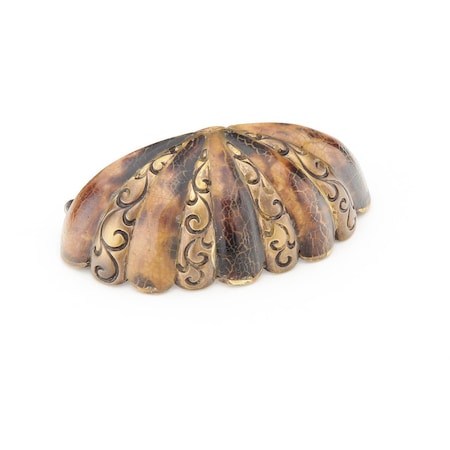 Schaub 3in Center to Center Symphony Tiger Penshell Cabinet Cup Pull ...