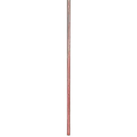 Zareba Fi-Shock Grounding Rod, 5/8 in Dia Nominal, 6 ft L, Copper A-7 ...