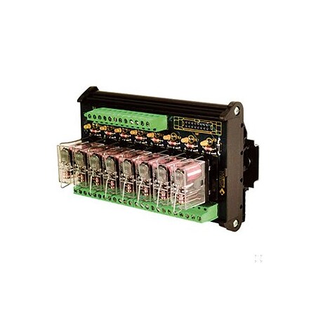Automation Systems Interconnect 8 Channel 24Vdc Relay Module, DIN Rail ...