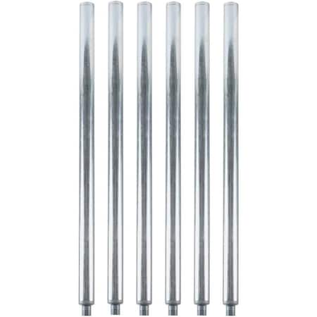 Amgood Galvanized Steel Legs for Work Tables. 33 in. Legs, 6PK GS LEG ...