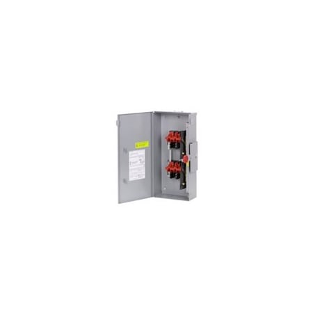 Eaton Double Throw Safety Switch, Nonfusible, Single Phase, NEMA 3R ...