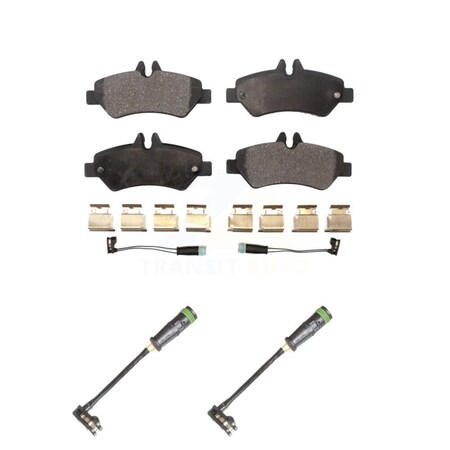 Tec Rear Ceramic Disc Brake Pad And Extra Wear Sensor Kit For ...