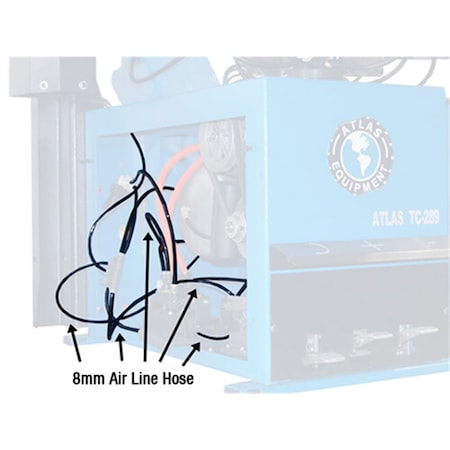 Atlas Automotive Equipment Black Plastic Tubing 8Mm X 6Mm Sold By The ...