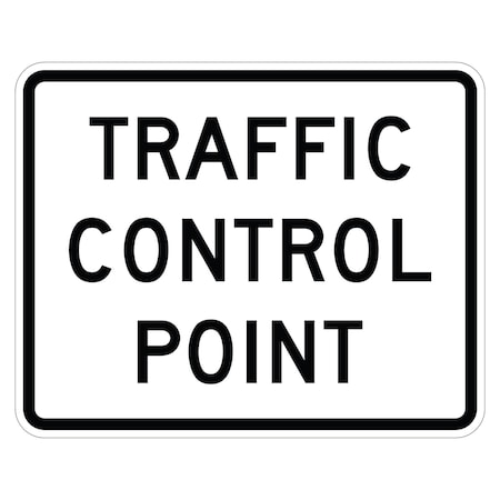 Sign Solutions Usa Traffic Control Point 30X24 Diamond Grade Cubed ...