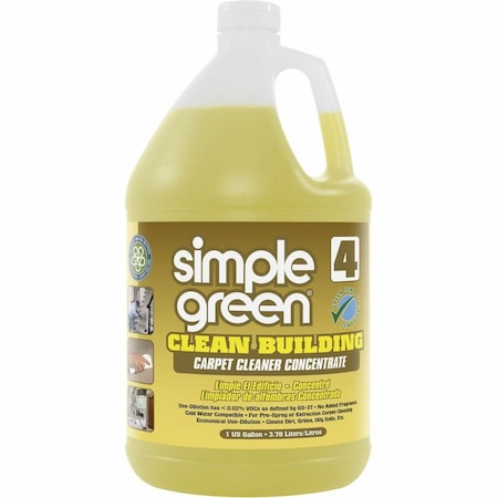Simple Green Clean Building Carpet Cleaner Concentrate, 1 gal, 2PK ...