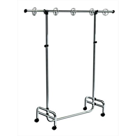 Easy-To-Organize 2-Way Adjustable Pocket Chart Stand, Chrome And Black EA1205945 | Zoro