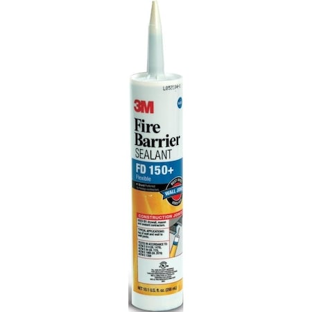 3M FD 150 Blue Fire Barrier Sealant, Blue, 40 to 122 deg F, 101 oz ...